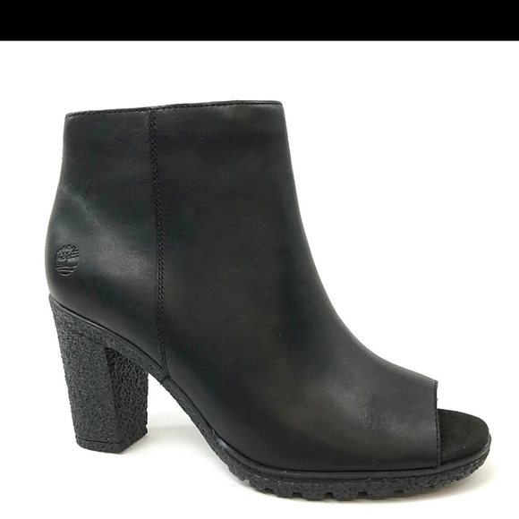 Timberland | Shoes | Newtimberland Womens Tillston Peep Toe Black ...